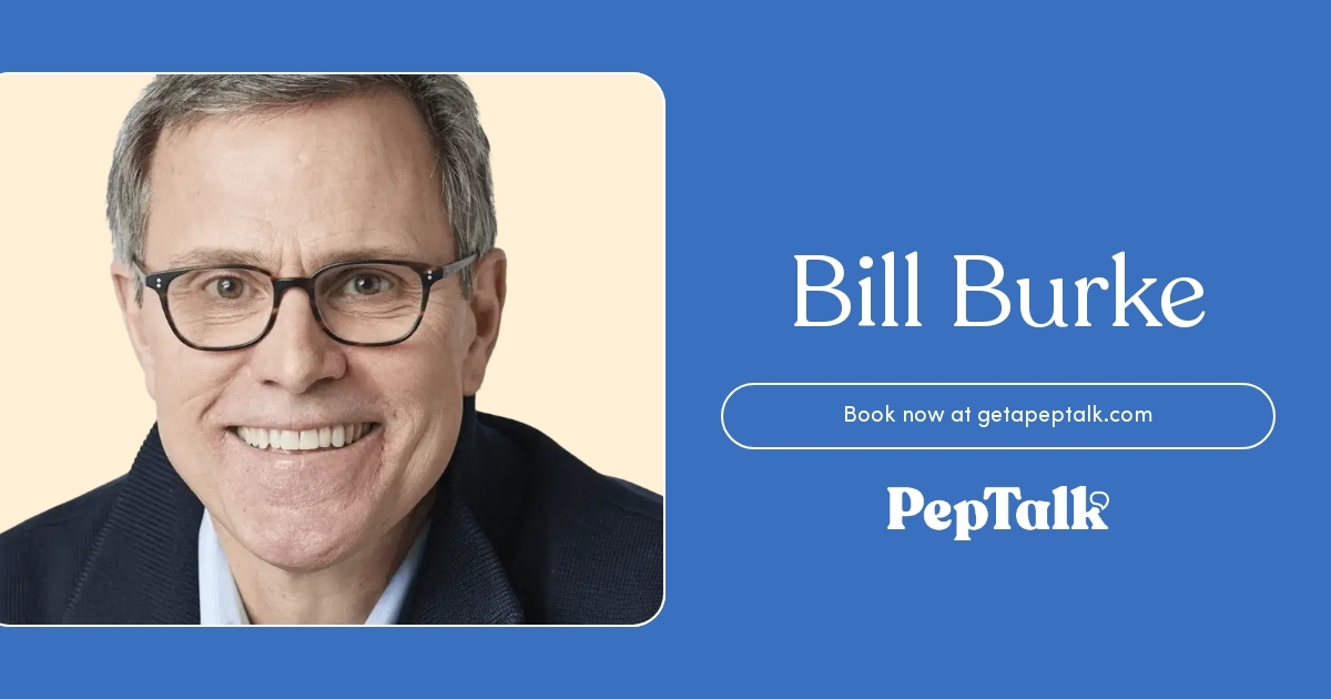 Bill Burke, Speaker | Optimism Leader, Media Executive