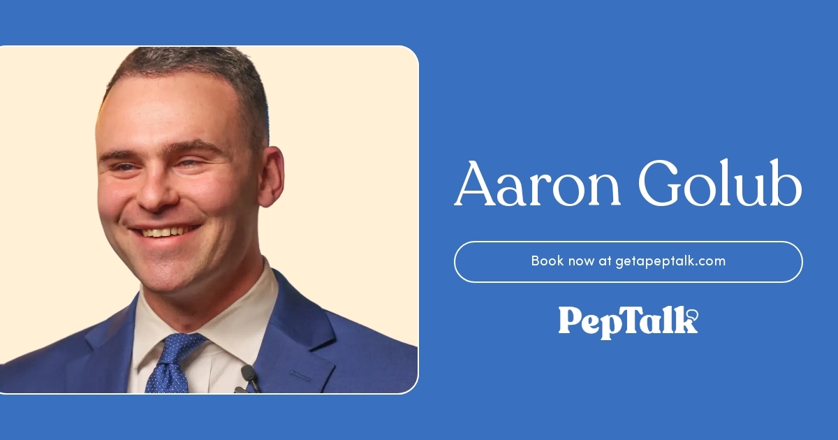 Aaron Golub, Speaker | Resilience & Transformation