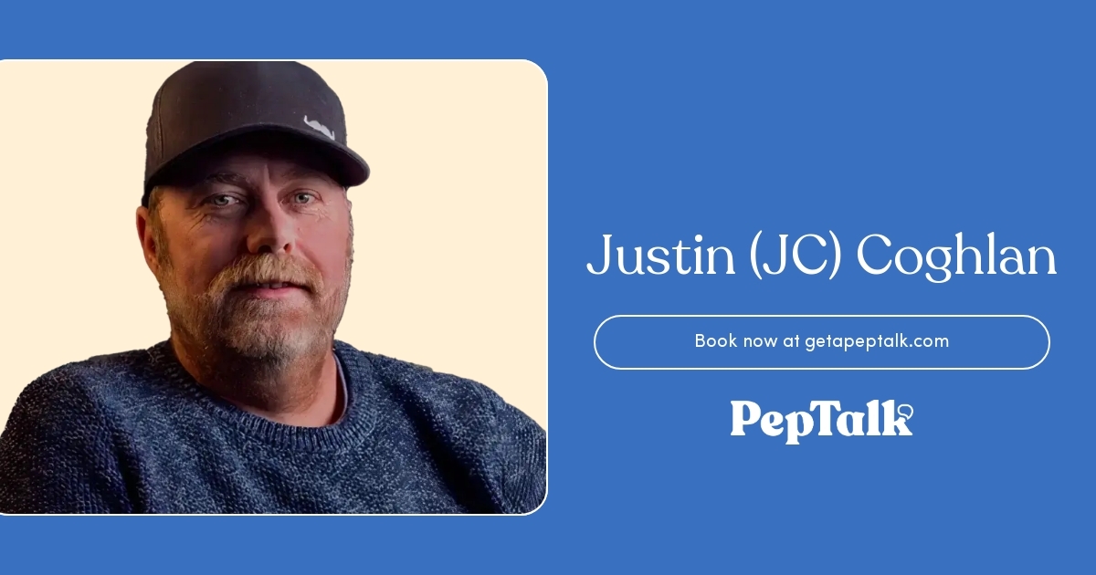 Justin 'JC' Coghlan, Speaker | Movember, Men's Mental Health