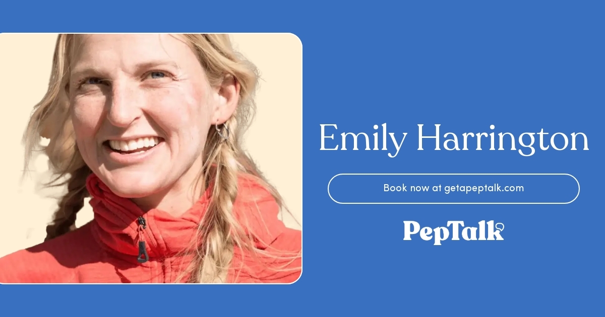 Emily Harrington, Speaker | Professional Climber, Adventurer