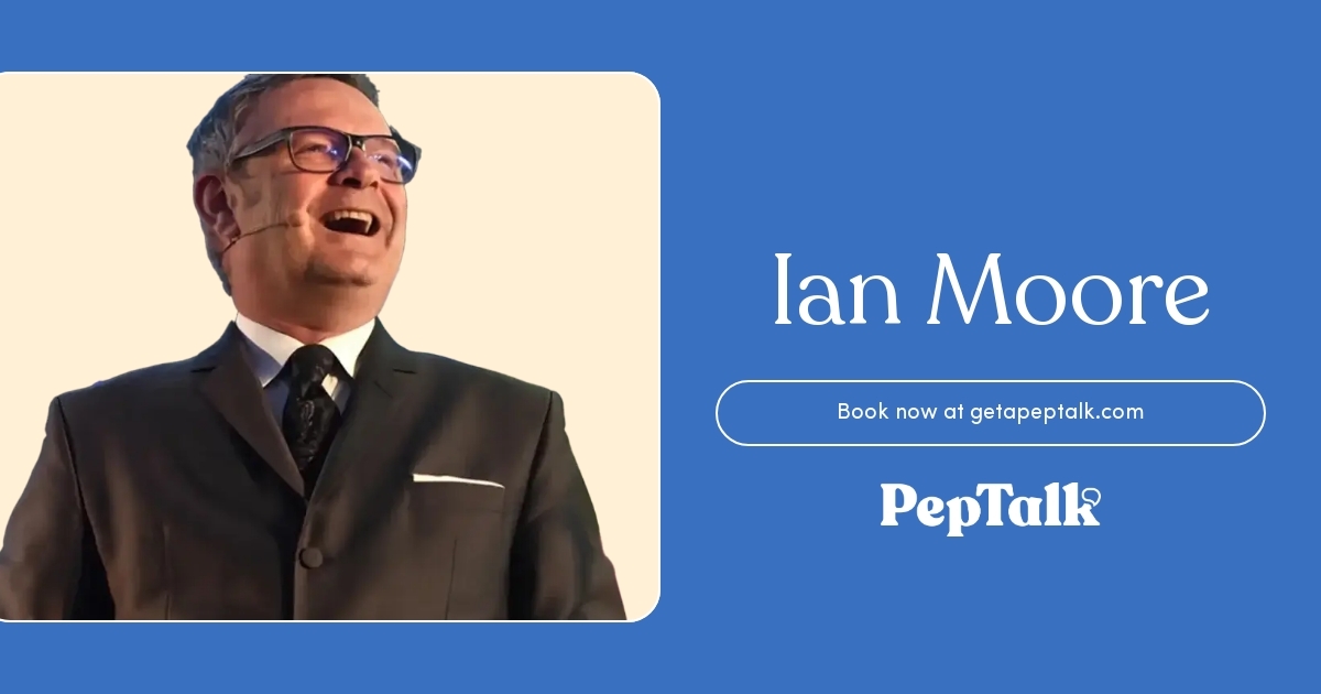 Ian Moore, Comedian | Author & Crime Novelist