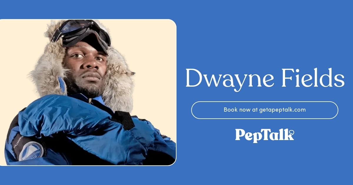Dwayne Fields, Speaker | Adventurer, Explorer