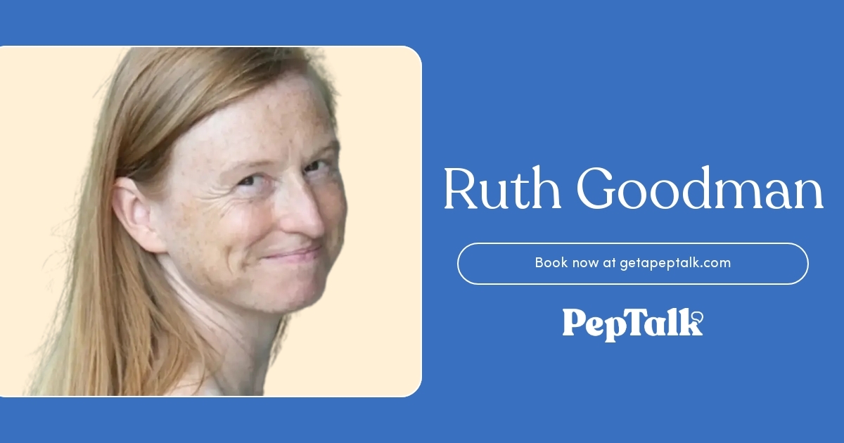 Ruth Goodman, Speaker | Historian, Author, Consultant